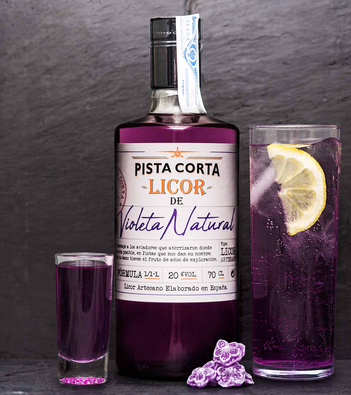 Licor de Violeta: ¡Beneficioso para la salud! ¡Aromático y delicioso!